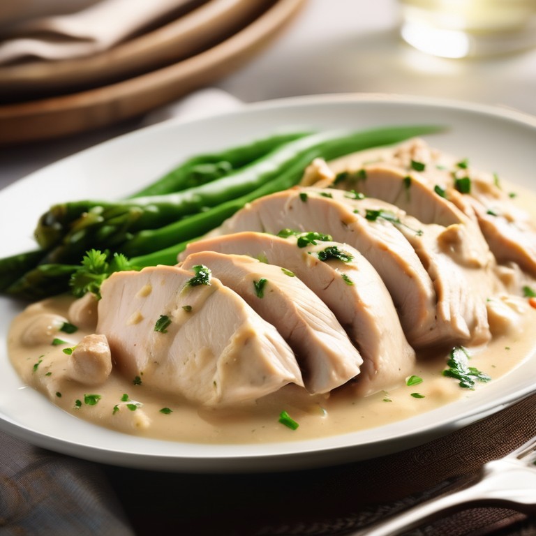 Garlic Butter Cream Chicken - Mr. Cook