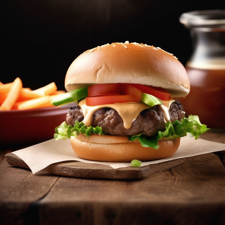 Classic Beef Burger - Mr. Cook