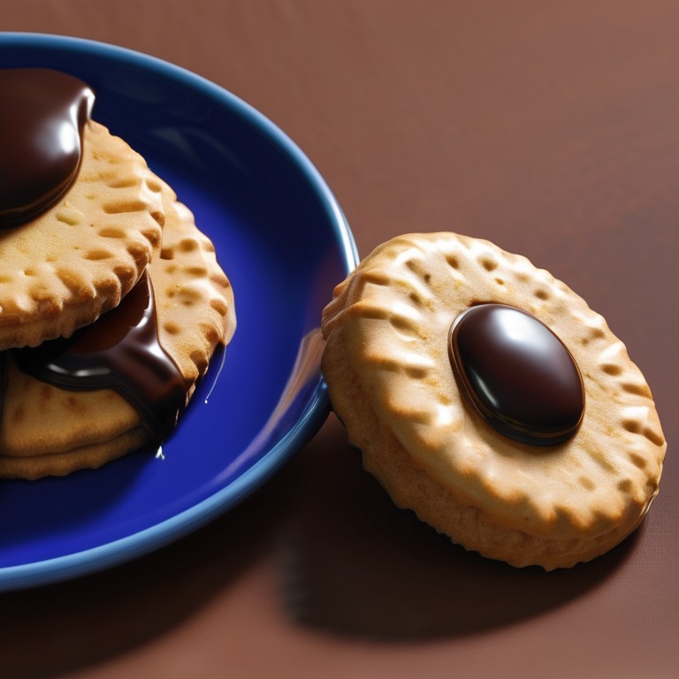 Chocolate-Dipped Marie Biscuits - Mr. Cook