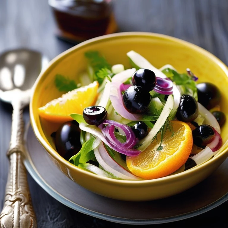 Insalata de Finocchio e Arancie - Mr. Cook