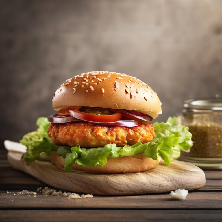 Zinger Burger - Mr. Cook