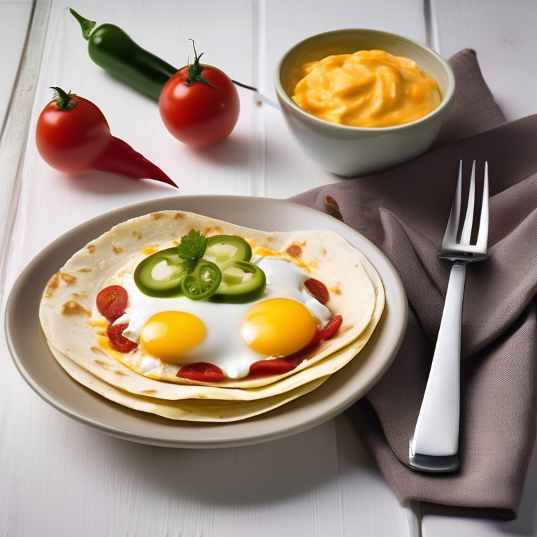 Tortillas de Huevos con Queso y Salchichas - Mr. Cook