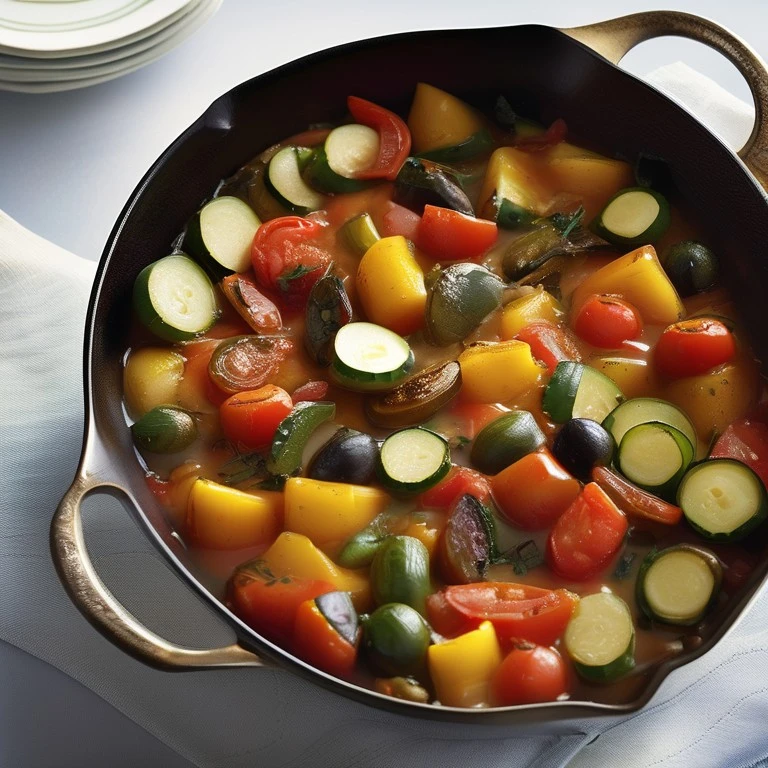 Ratatouille aux Légumes Frais - Mr. Cook
