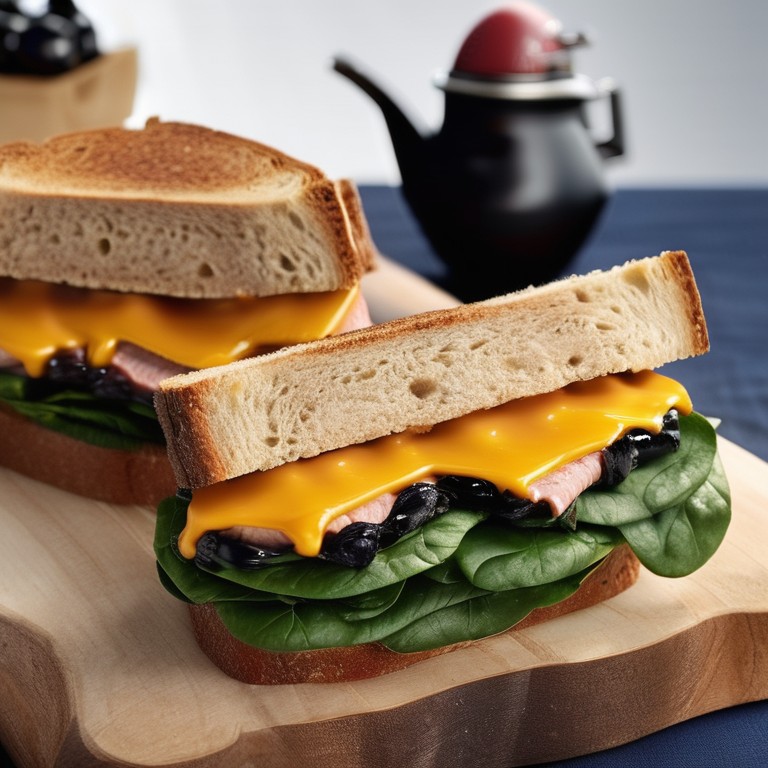 Piglet's Spiked Club Sandwich - Mr. Cook