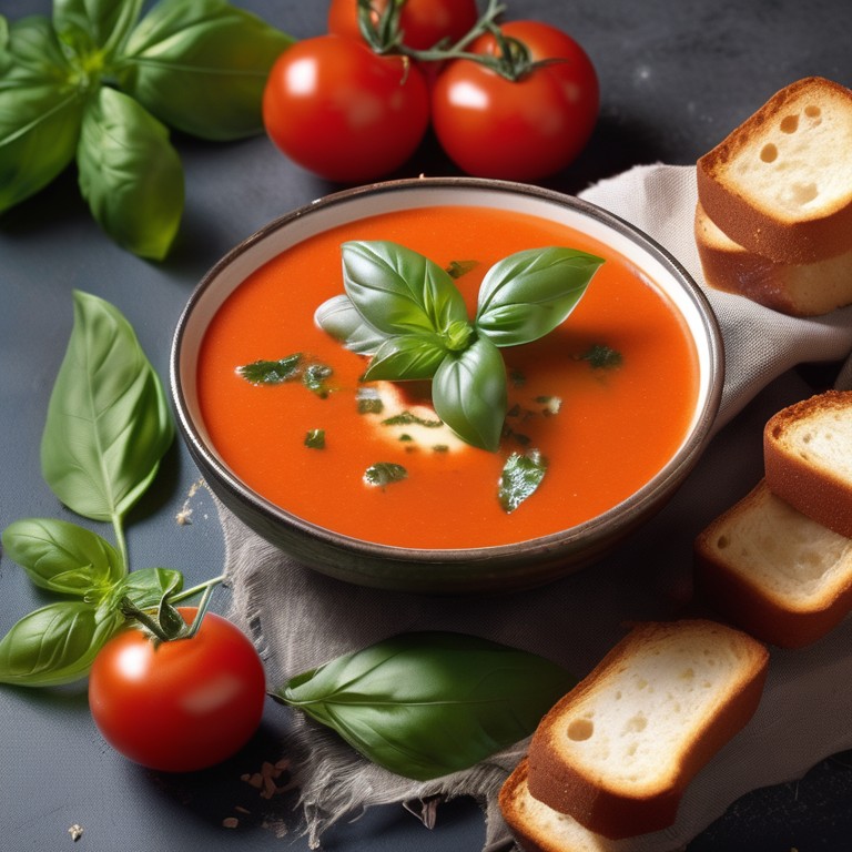 Creamy Tomato Soup - Mr. Cook