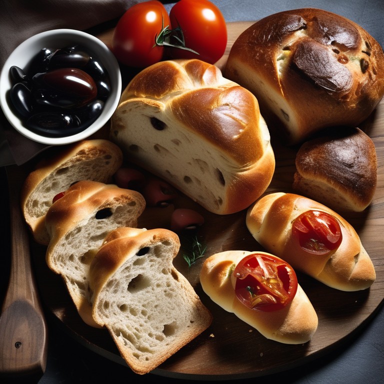 Pugliese Bread and Focaccia - Focaccia with Tomatoes and Olives ...