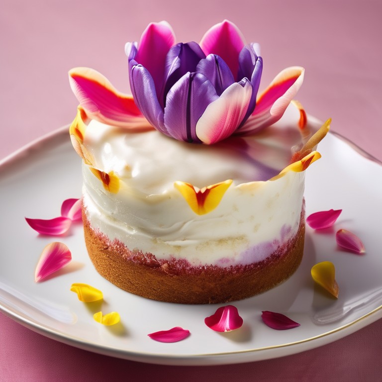 Tulip Petal Cake - Mr. Cook