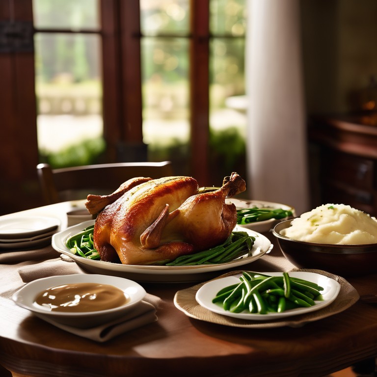 Classic Roast Chicken Dinner - Mr. Cook