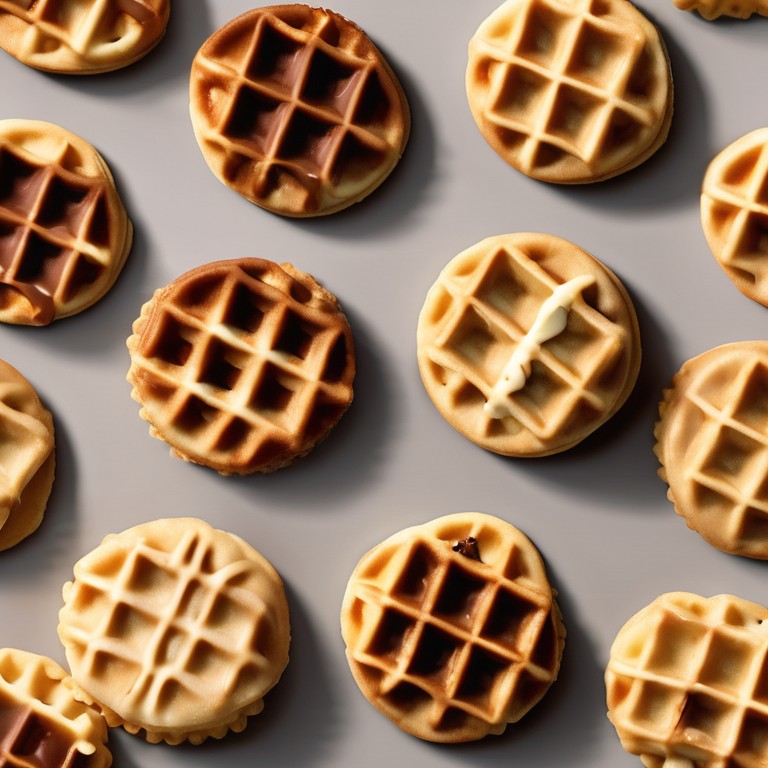 Waffle Hide and Seek Biscuits - Mr. Cook