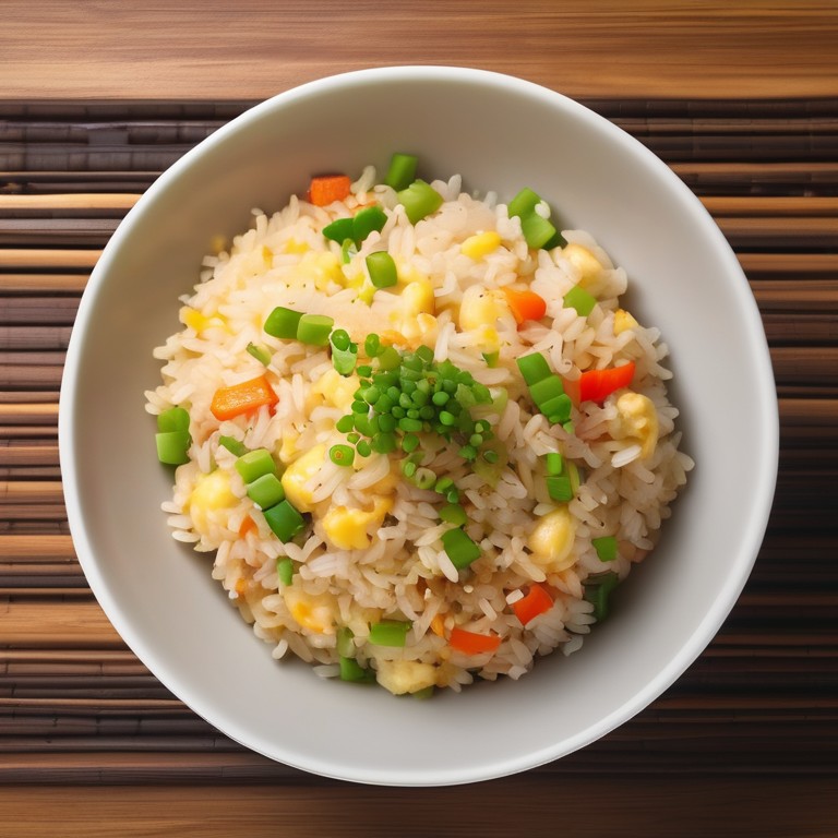 Classic Egg Fried Rice - Mr. Cook