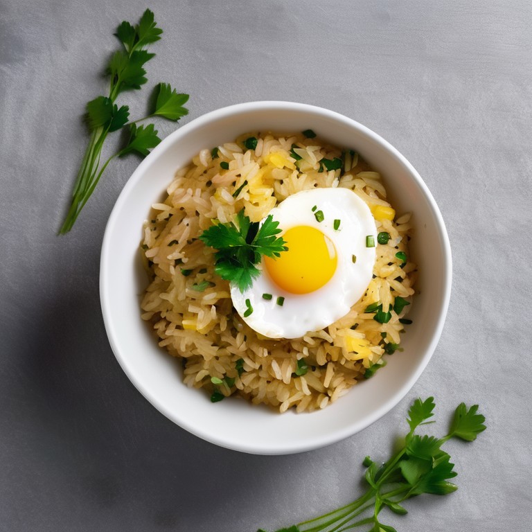 Creamy Butter Egg Rice - Mr. Cook