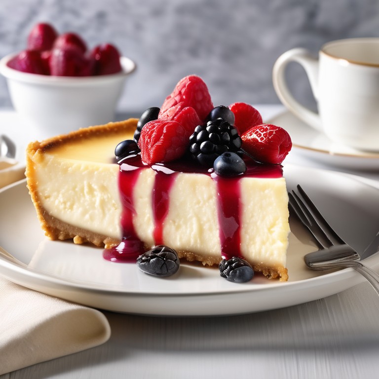 Cheesecake de Frutos Rojos - Mr. Cook