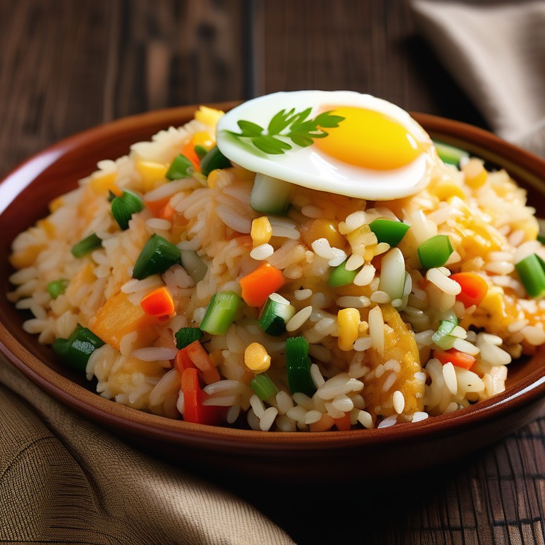 Cheese Fried Rice - Mr. Cook