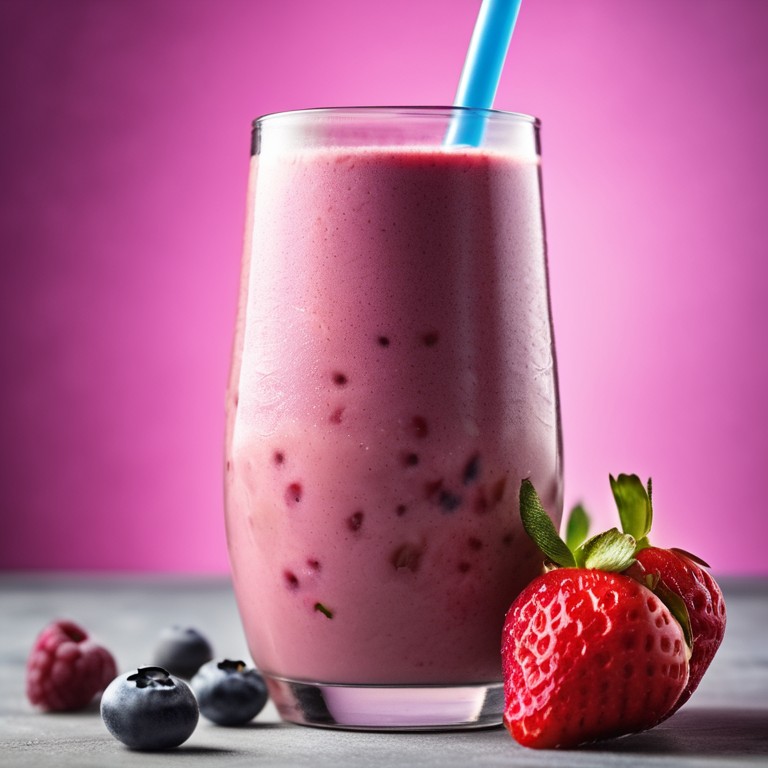 Berry Blast Protein Shake - Mr. Cook