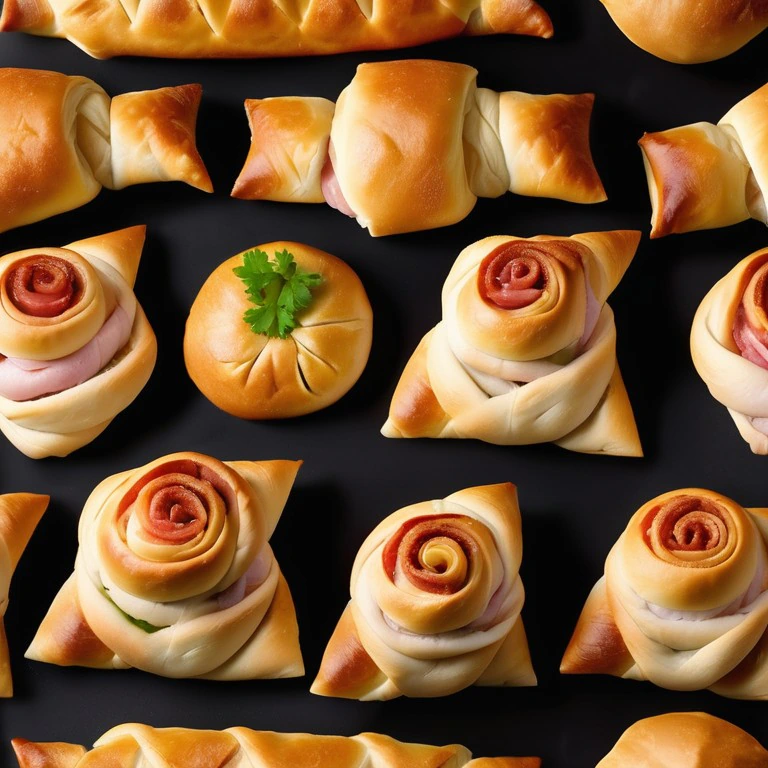 Ham and Bell Pepper Crescent Rolls - Mr. Cook