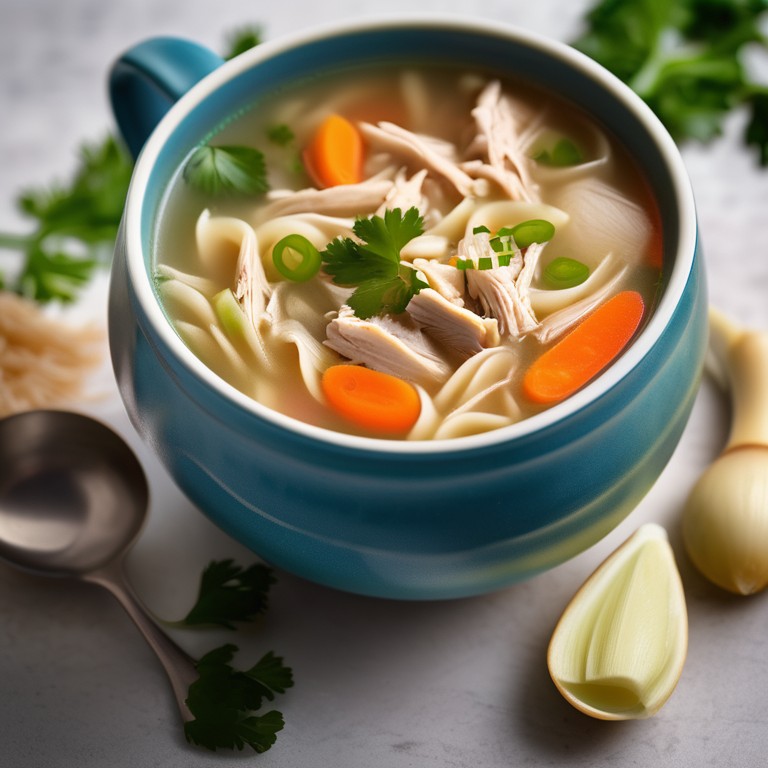 Sopa de Pollo y Fideos - Mr. Cook