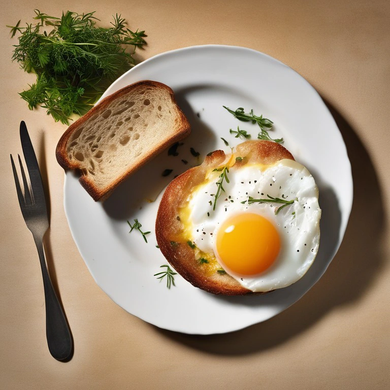 Savory Egg-in-a-Hole Bread - Mr. Cook