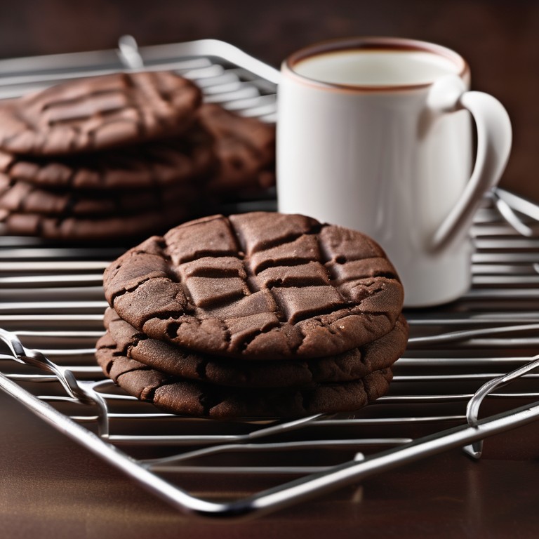 Chocolate Coffee Biscuits - Mr. Cook
