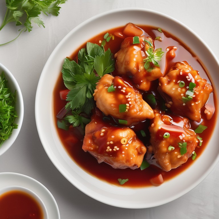 Pollo a la Naranja con Salsa de Tomate - Mr. Cook