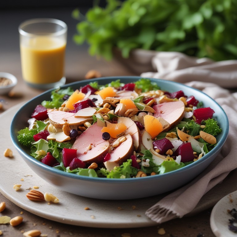 Ensalada de Remolacha, Pomelo y Pollo - Mr. Cook