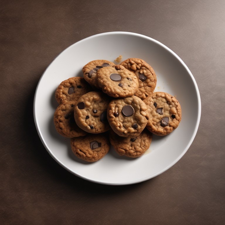 Biscuits aux Bananes, Chocolat Noir, et Flocons d'Avoine - Mr. Cook