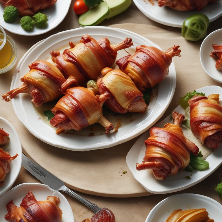 Creamy Pickle-Stuffed Bacon-Wrapped Birds - Mr. Cook