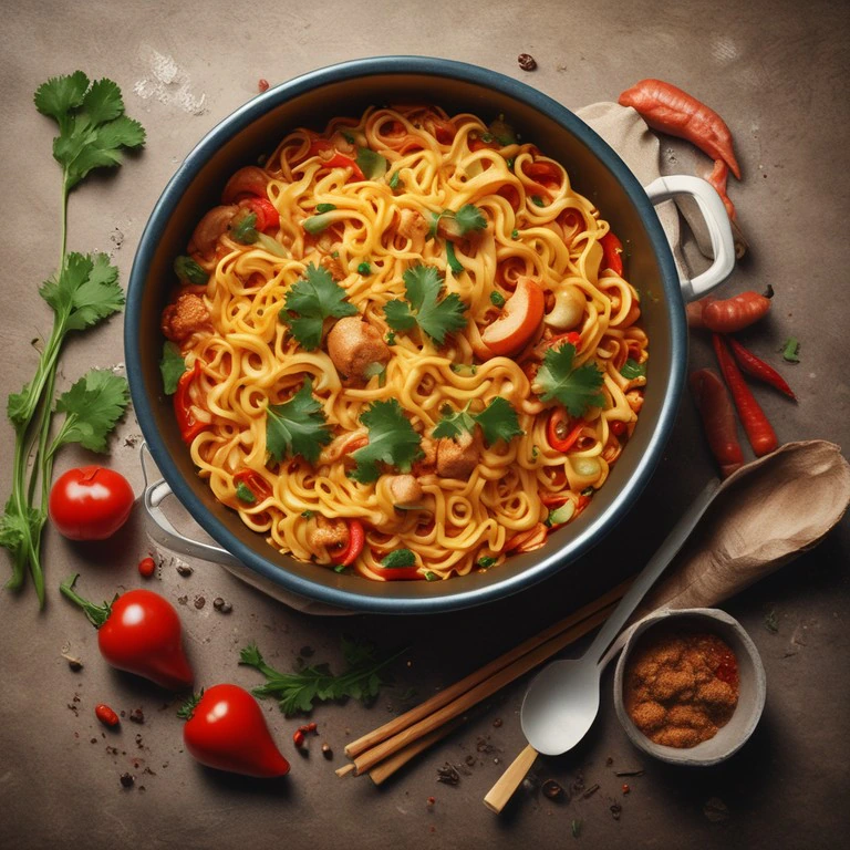 Spicy Maggi Noodles - Mr. Cook