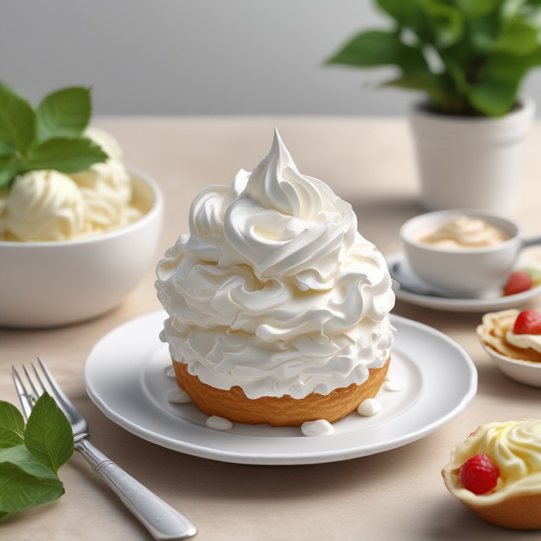 Fluffy Whipped Cream Delight - Mr. Cook