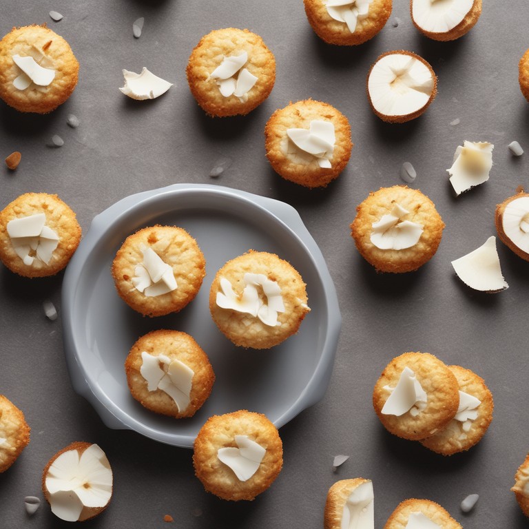 Bocaditos de Coco y Almendra - Mr. Cook