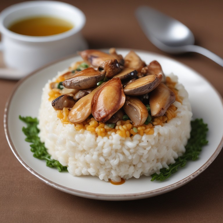 Sherry Oyster Rice - Mr. Cook