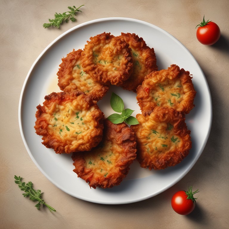 Crispy Tomato Fritters - Mr. Cook