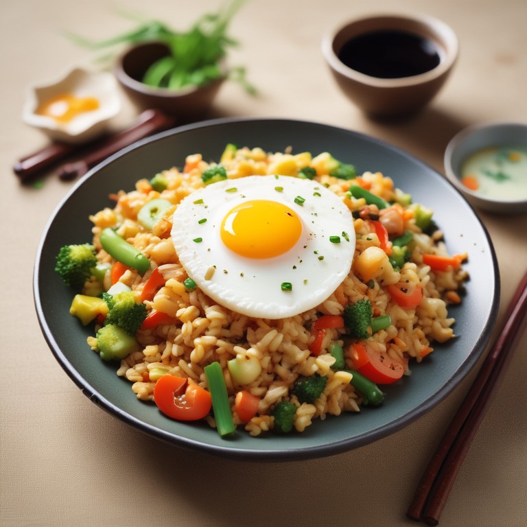 Egg Fried Rice - Mr. Cook