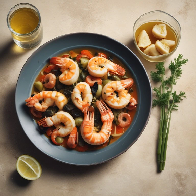 Lenguado con Gambas al Ajillo - Mr. Cook