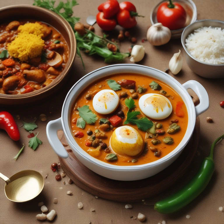 Spicy Masala Egg Curry - Mr. Cook
