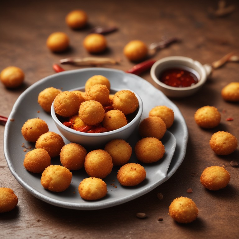 Spicy Fried Flour Bites - Mr. Cook