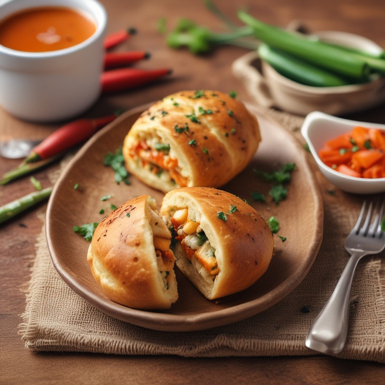 Paneer Stuffed Bread Rolls - Mr. Cook