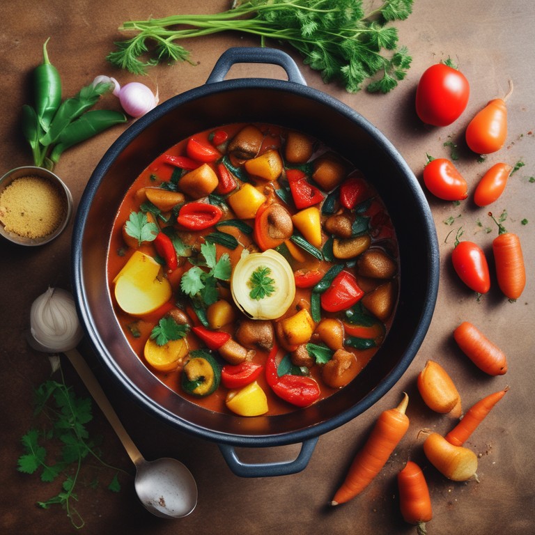 Vegetable Delight Curry - Mr. Cook