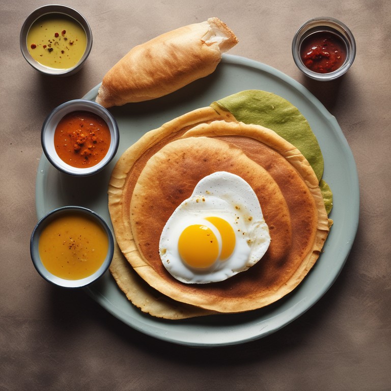 Egg Dosa Delight - Mr. Cook