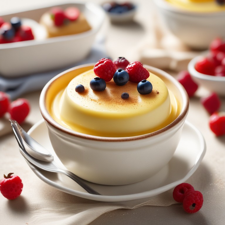 Creamy Milk Custard - Mr. Cook