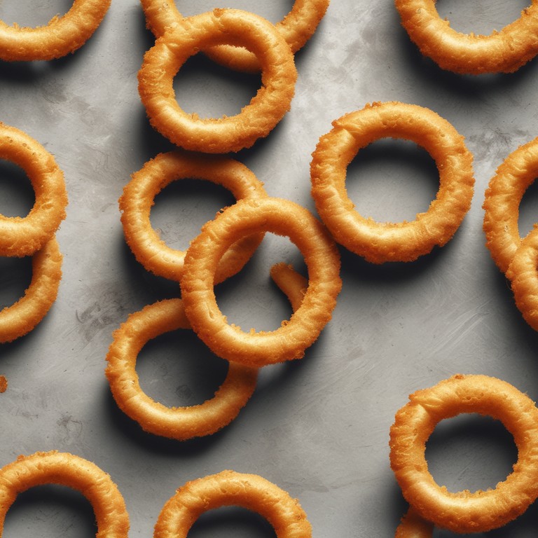 Crispy Onion Rings with a Spicy Twist - Mr. Cook