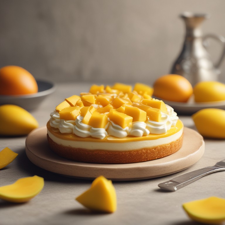 Mango Delight Tart - Mr. Cook