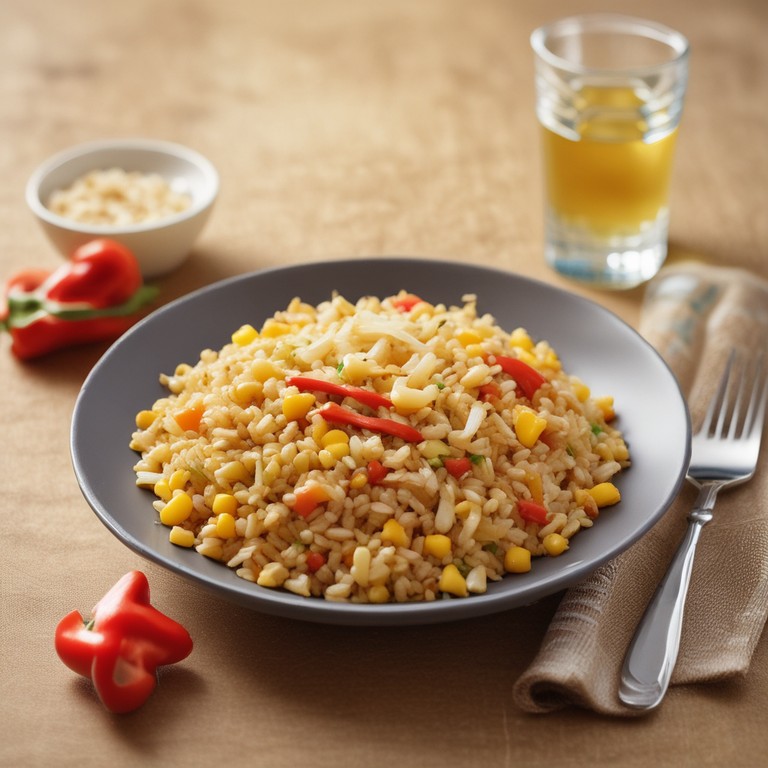 Arroz Integral con Vegetales - Mr. Cook