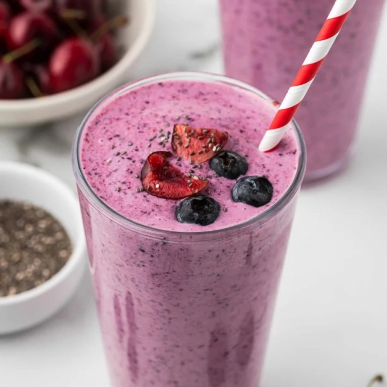 Smoothie Omega Brain Power - Batido de frutos rojos y nueces - Mr. Cook