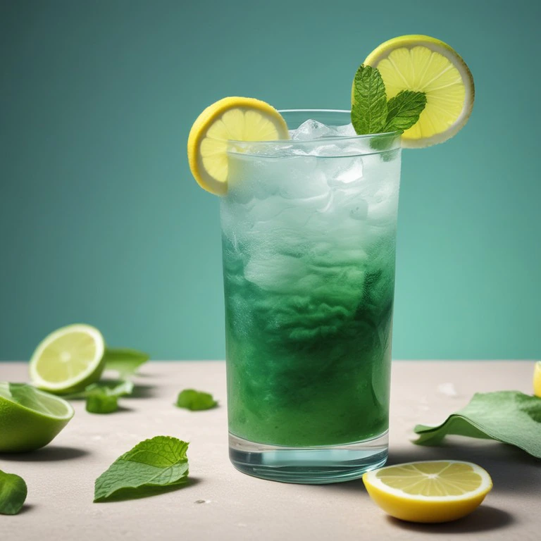 Refreshing Phytoplankton Soda - Mr. Cook