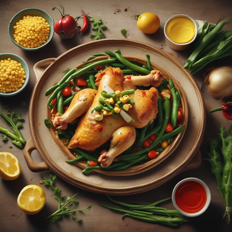 Poulet aux Haricots Verts et Maïs - Mr. Cook