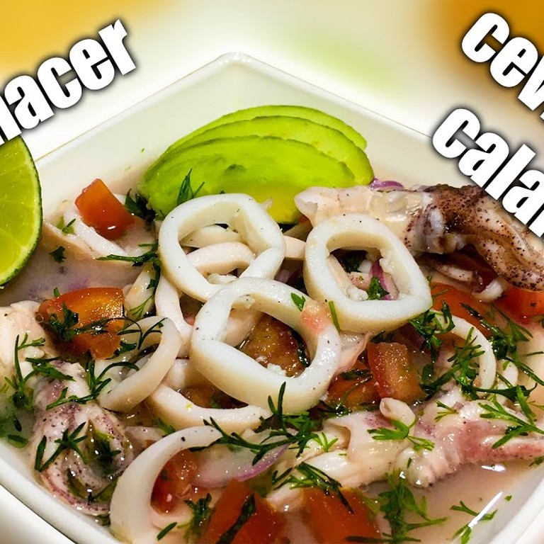 Ceviche de Calamar (Interior de Manabi) - Mr. Cook