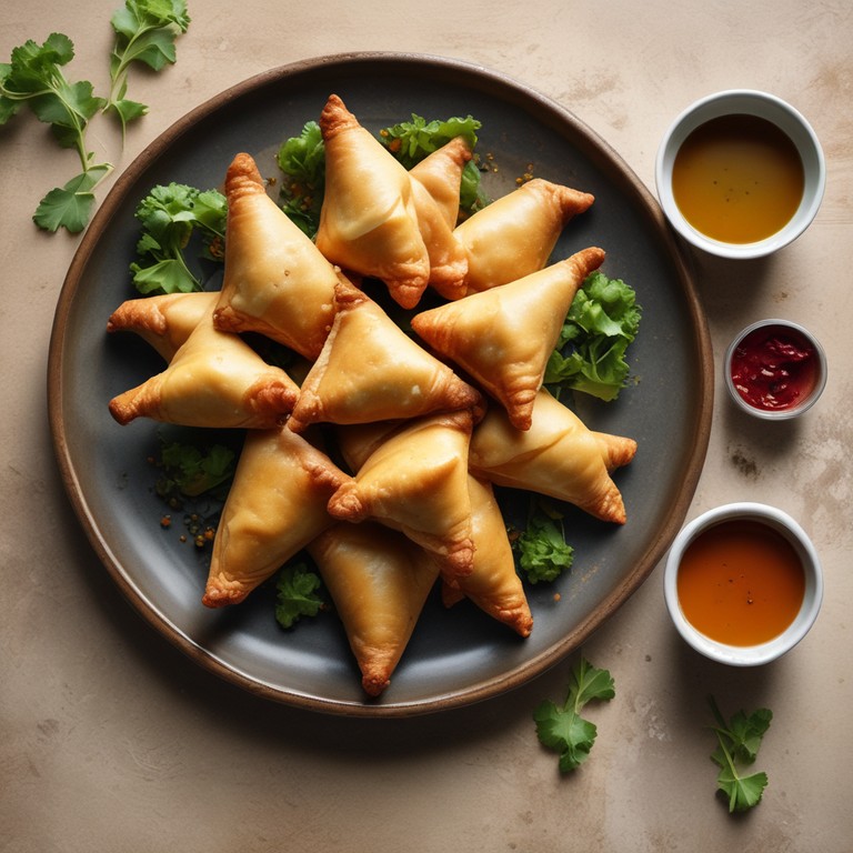 Crispy Vegetable Samosas - Mr. Cook