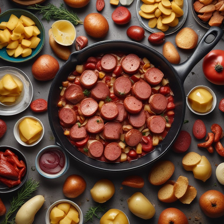 Sausage and Potato Skillet - Mr. Cook