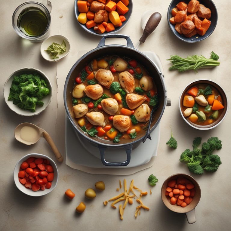 Hearty Chicken Vegetable Stew - Mr. Cook