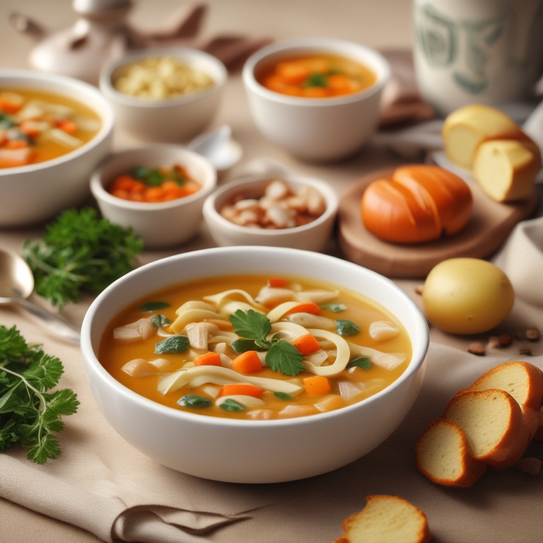 Sopa de Verduras con Fideos - Mr. Cook